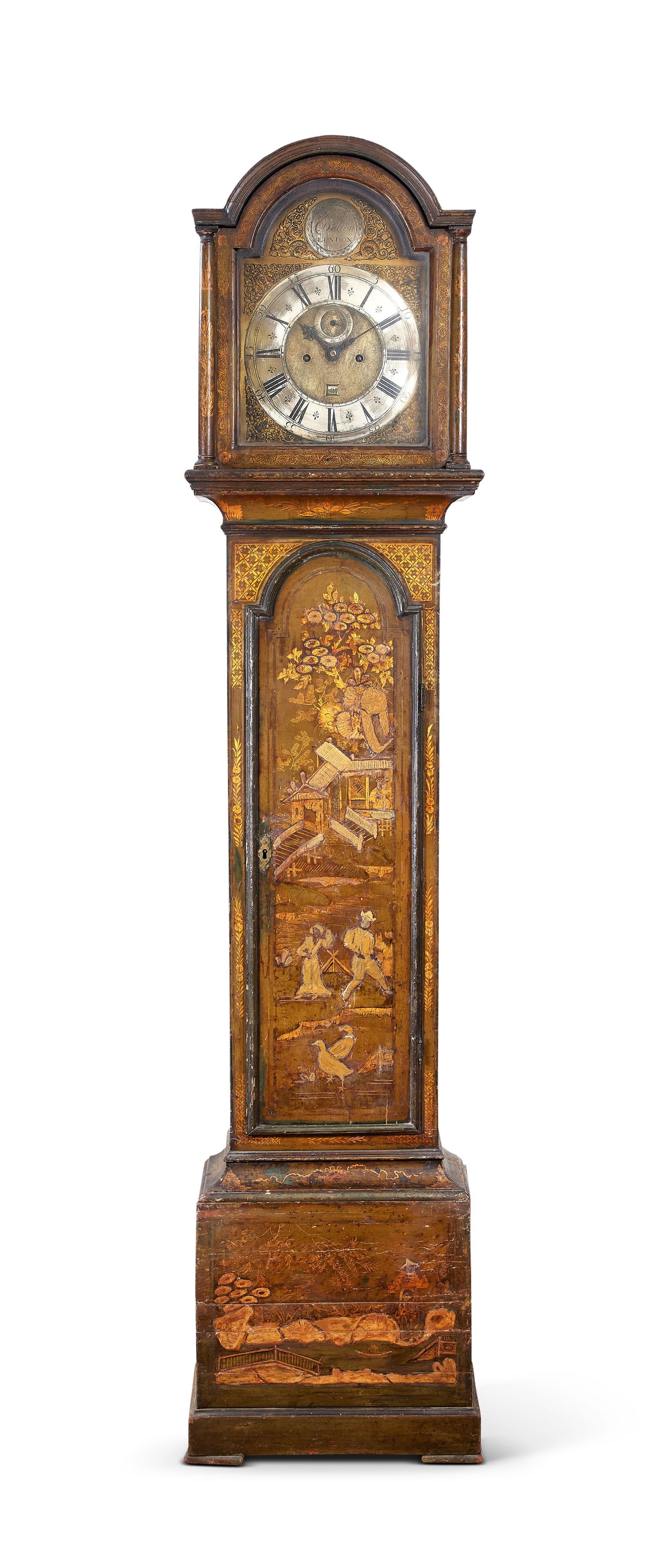 Buy An 18th Century George Iii Period Chinoiserie Longcase Clock Signed ...