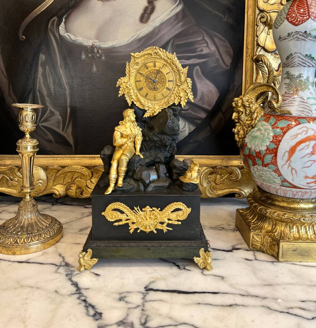 A Rare Fountain Automata And Musical Clock, French, Early 19th Century ...