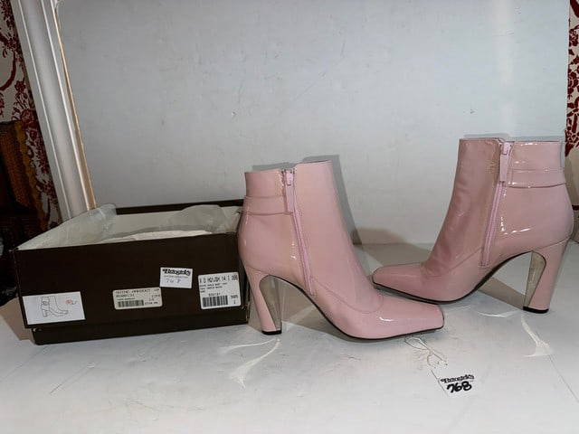 Louis Vuitton Shine Ankle Boot 100m Veau Vernis Shine Rose #500131 ...