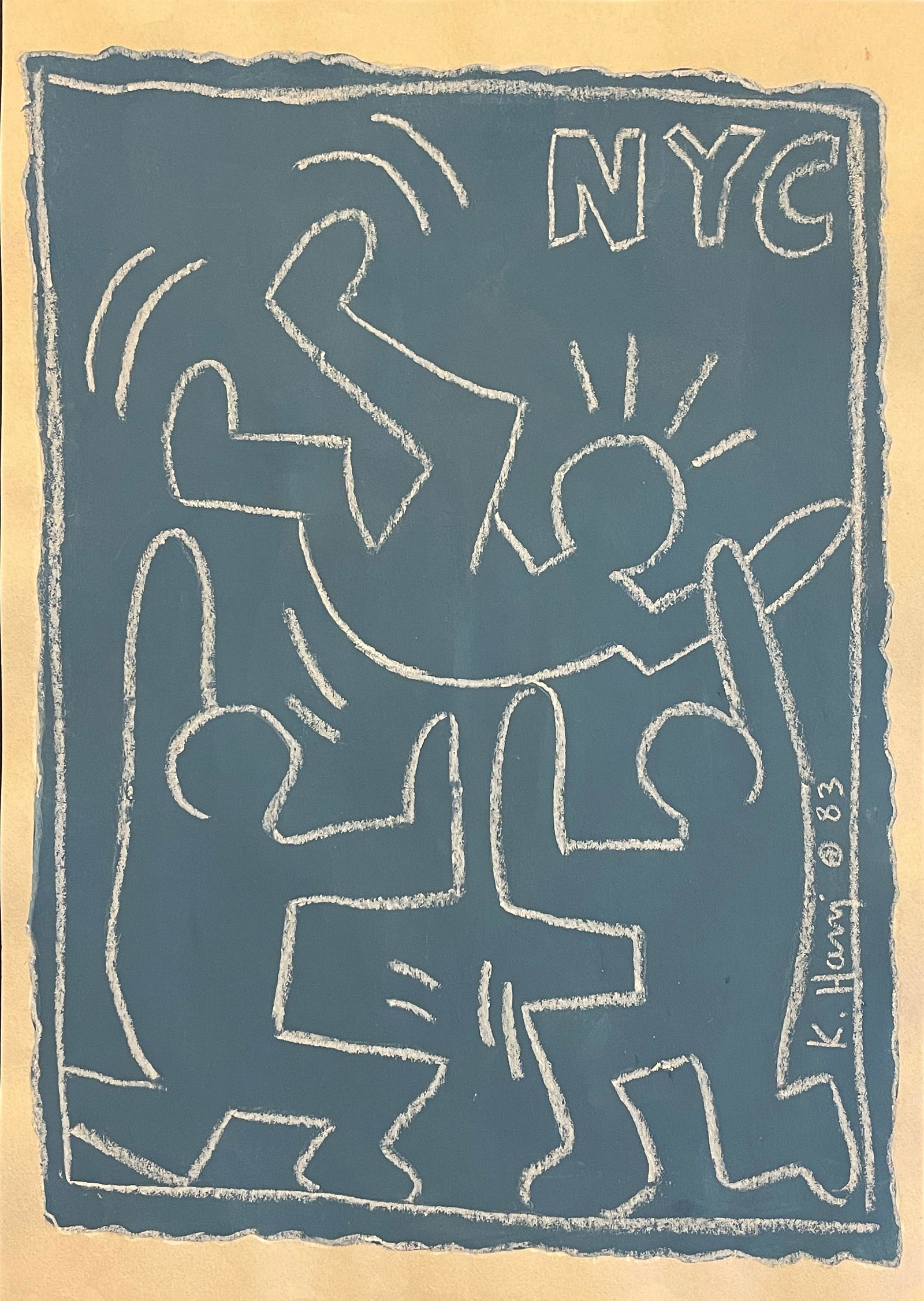 Keith Allen Haring (1918-1979), Signed (#0263) on Jul 21, 2022 | UPS ...