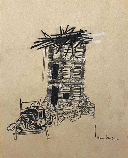 Ben Shahn (1898-1969) Graphite and Tempera In the style of - Sep 01 ...