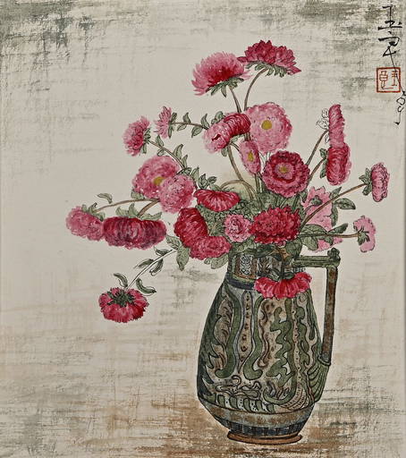 A CHINESE FLOWER PAINTING, PAN YULIANG MARK - Sep 24, 2022 | Cohen Art ...