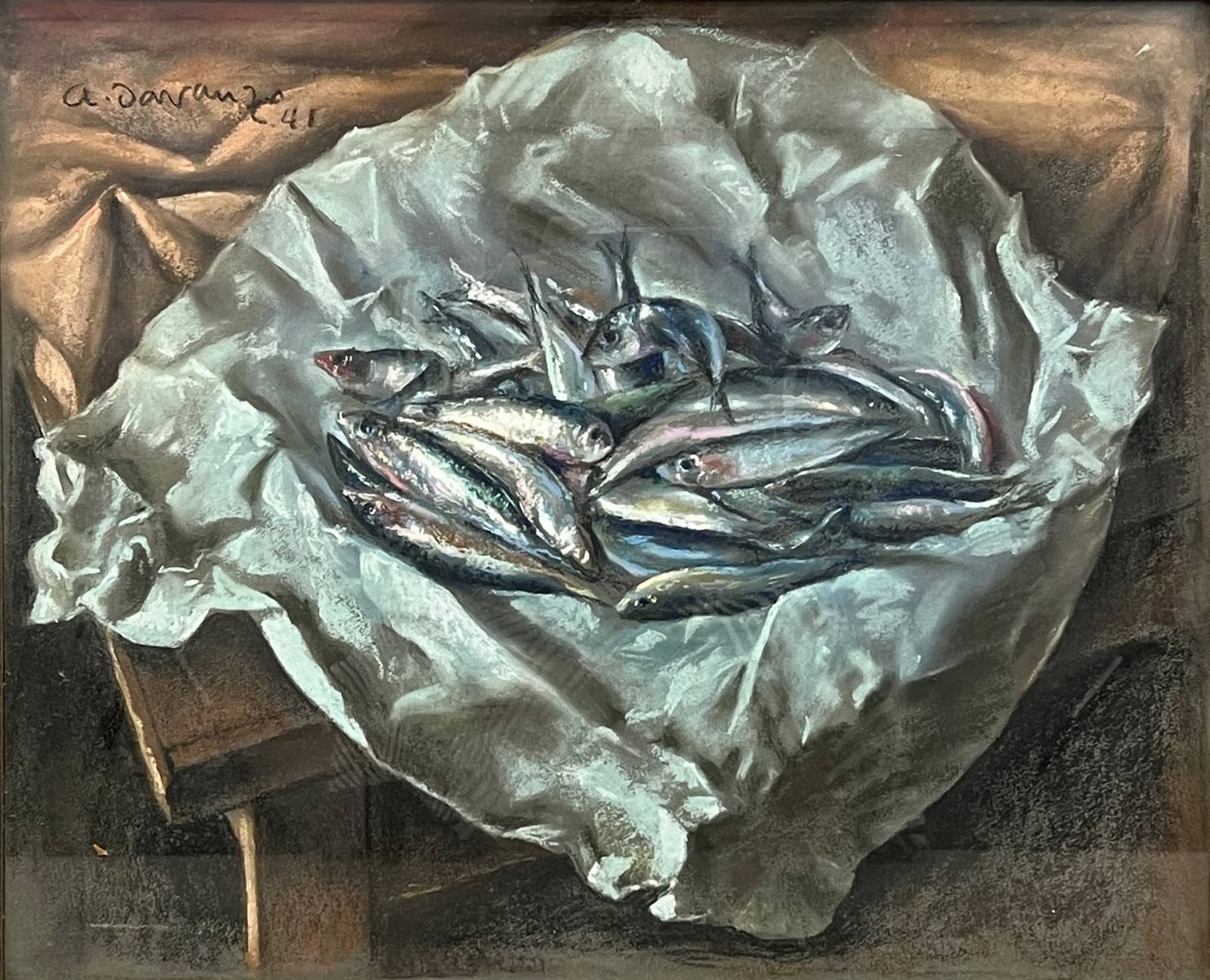 Arthur Felix Joseph Treichler / Davanzo (1896 - ?). Still Life ...