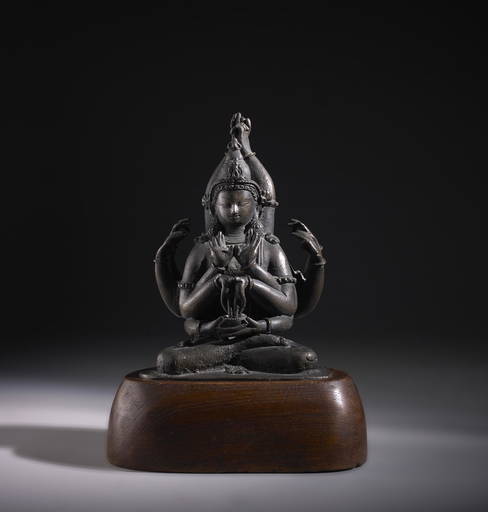 A Bronze Manjusri Namasangiti Figure Nepal, 18th 19th Century