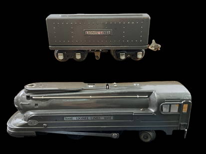 Lionel Prewar O Gauge 1688e Torpedo 2-4-2 Locomotive Train Set Auction