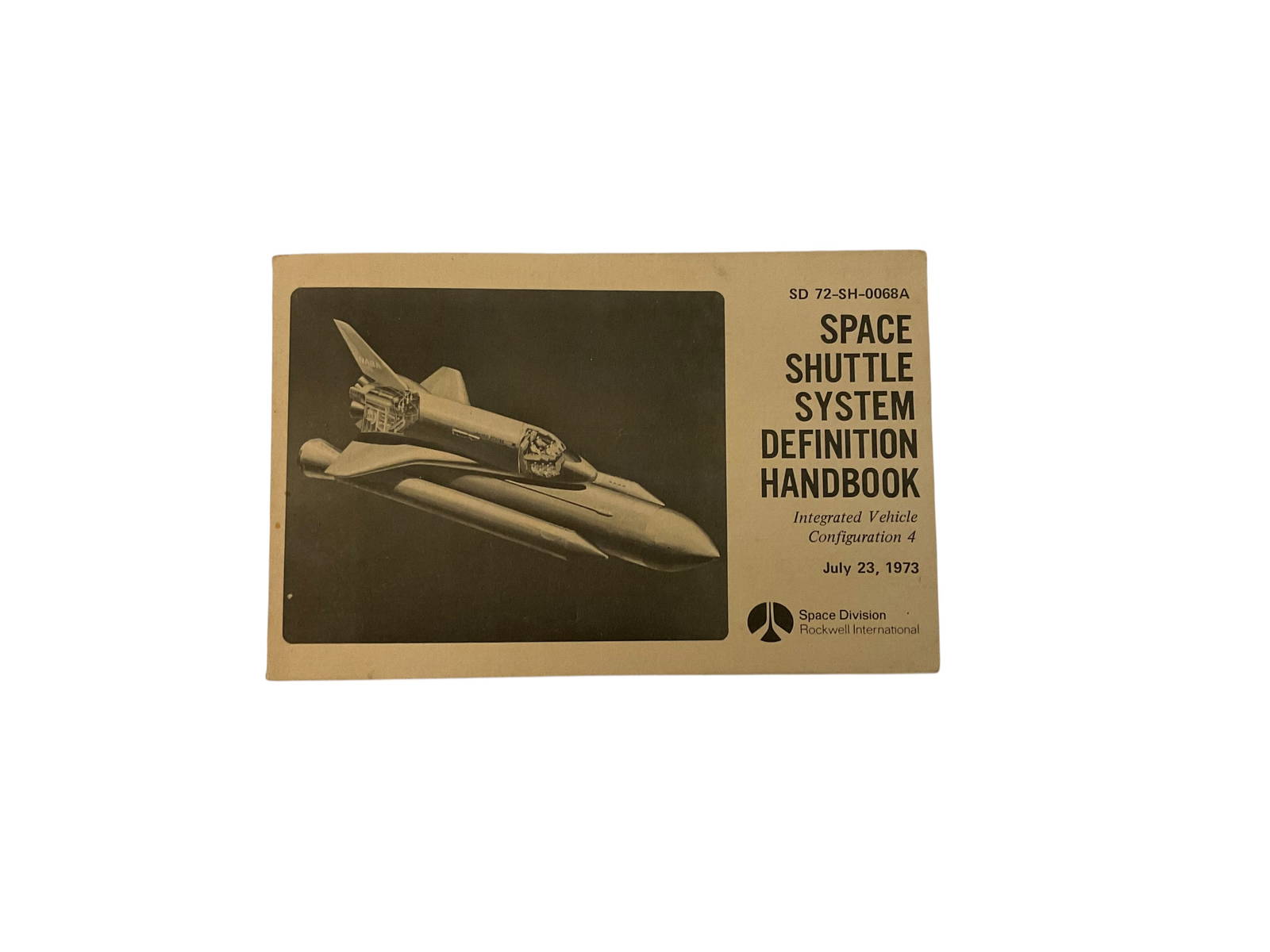Space Shuttle System Definition Handbook Rockwell International 1973 ...