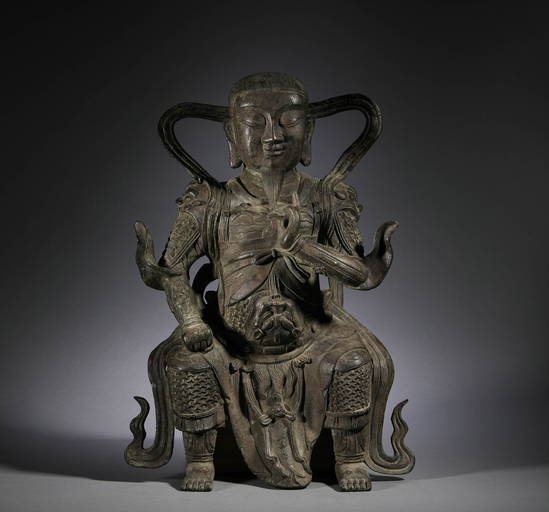 Bronze statues of Xuanwu emperor in ancient China (#0201) on Jun 06 ...