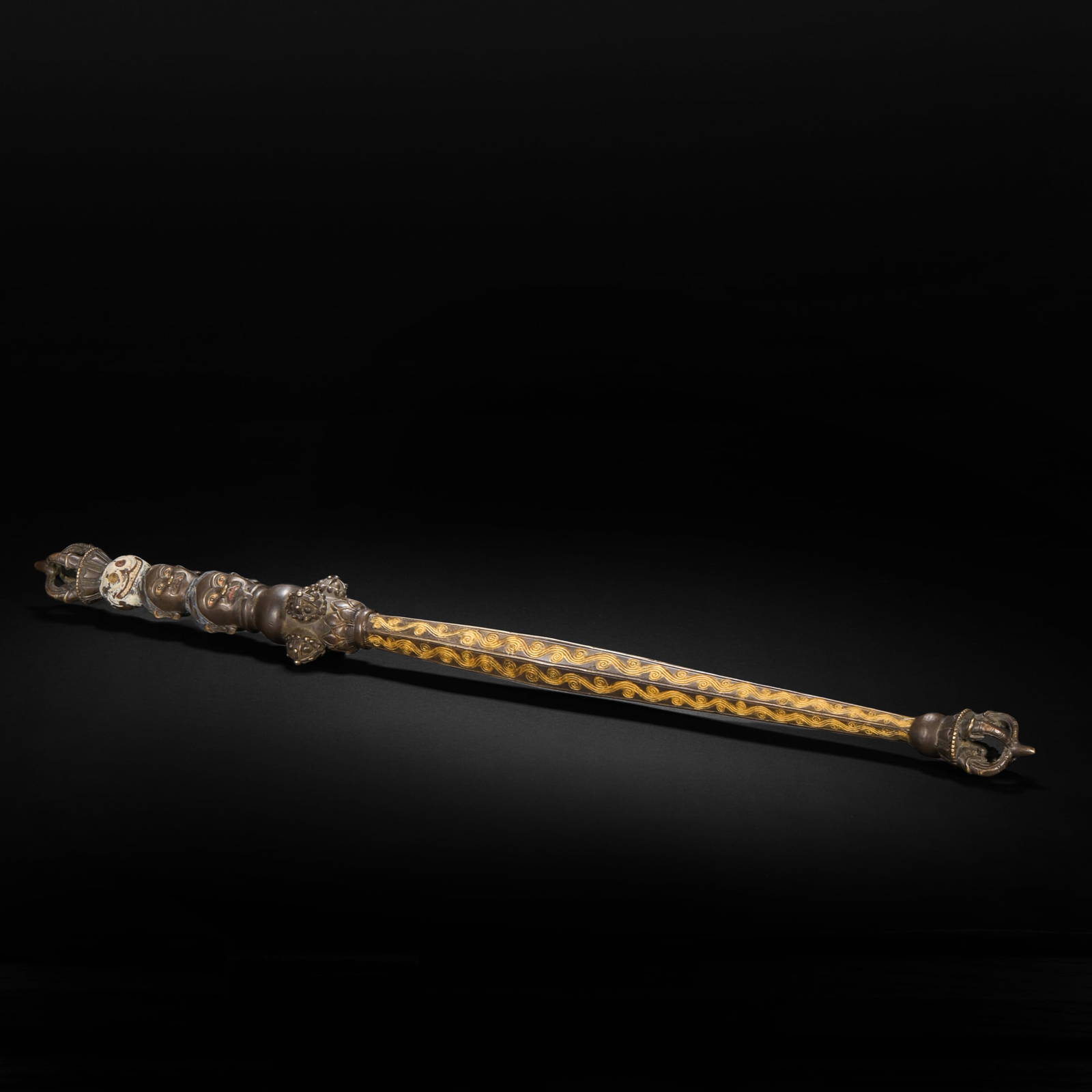 Qing Dynasty Tibetan Ritual Instruments Auction
