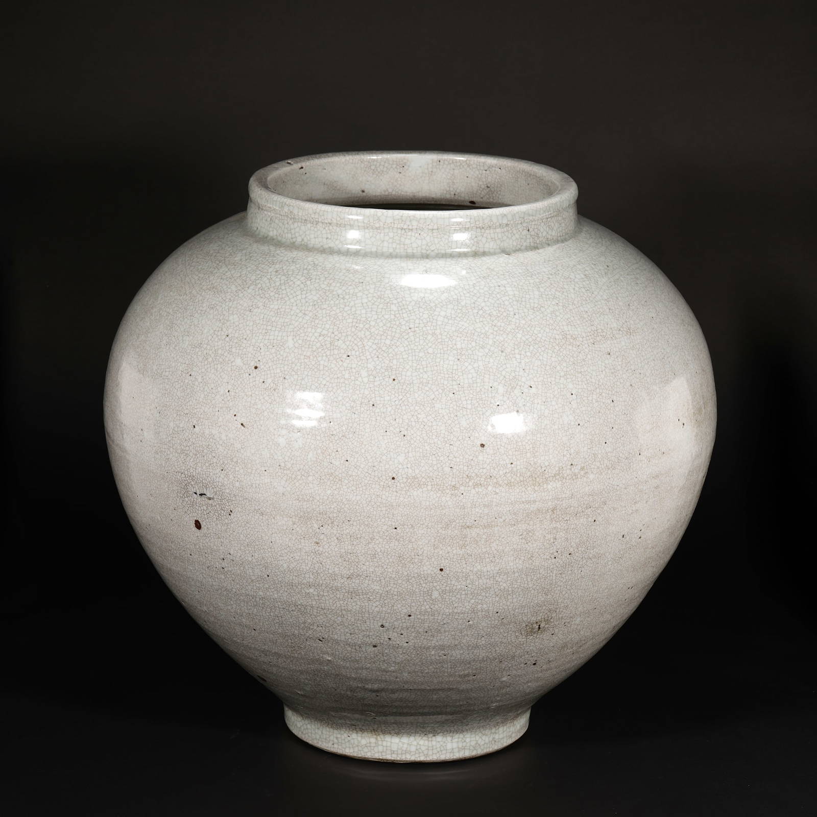 White Porcelain Moon Jar Before The Ming Dynasty Auction