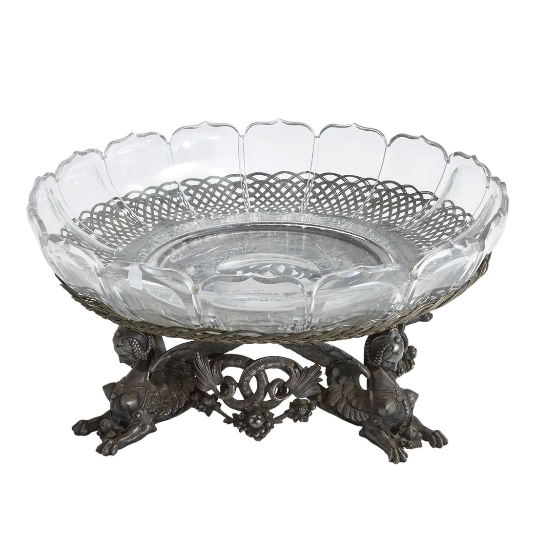 Froment-meurice (1873-1913)importante Coupe À Fruits Composée D'un ...