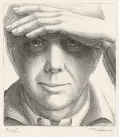 Alex Katz Lithograph Self Portrait (1970), 22/100 - Jan 03, 2016 ...