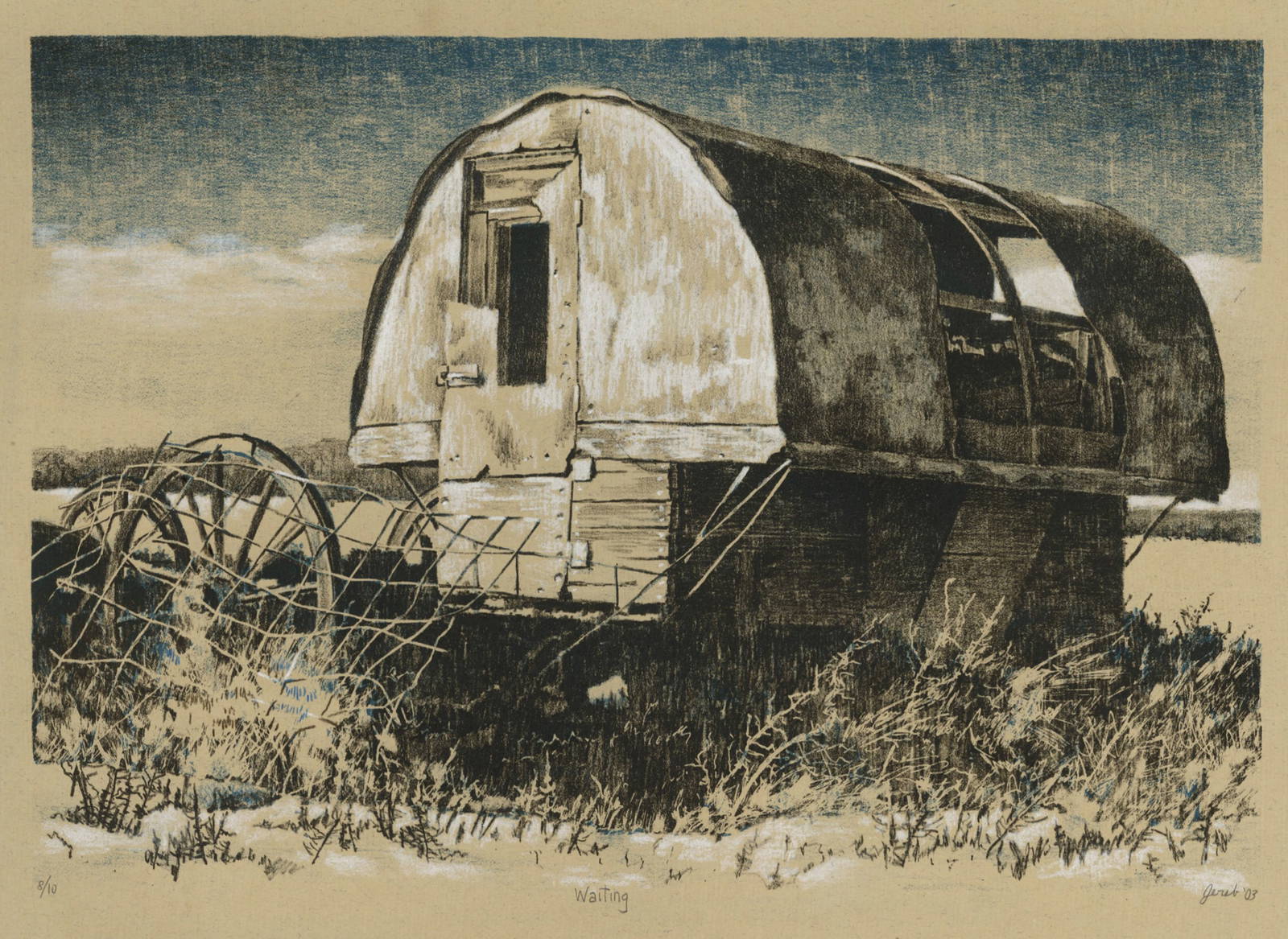 James Jereb: "waiting". Auction