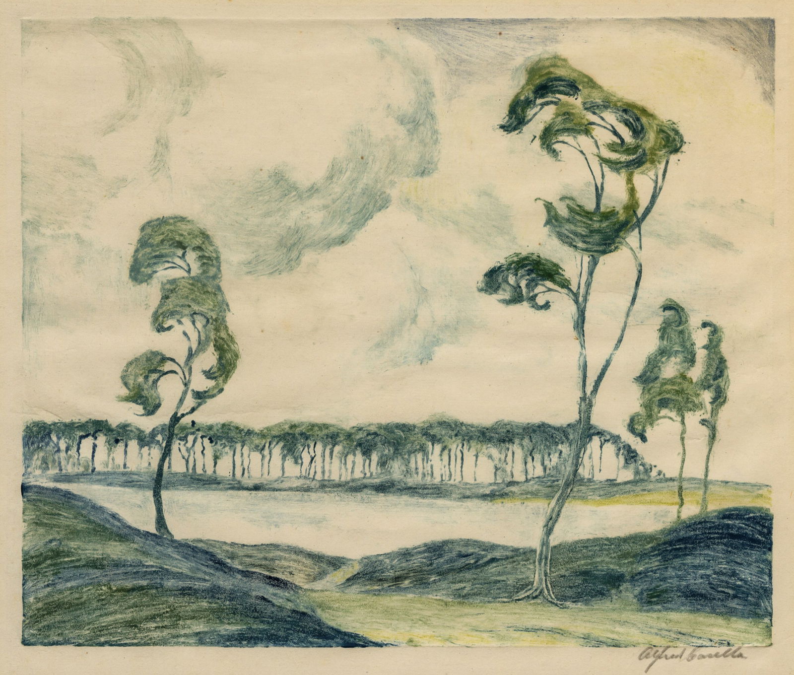 Alfred Joseph Casella: Three California Landscapes Auction