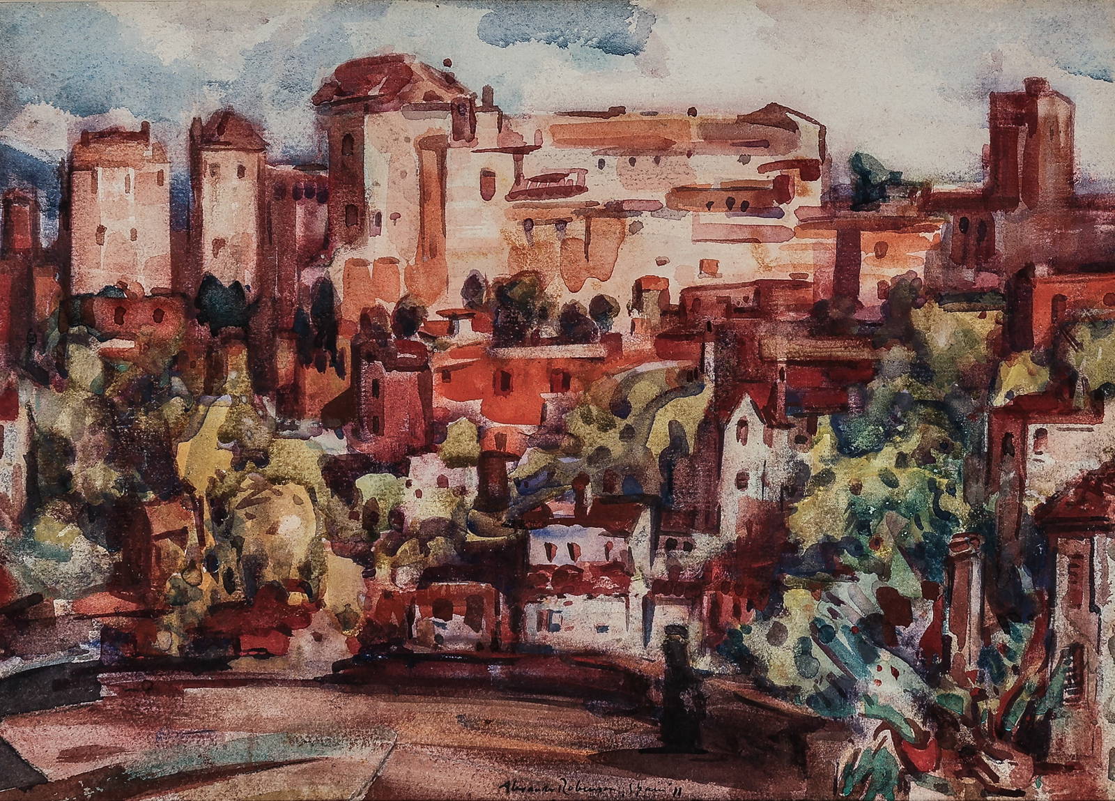 Alexander Charles Robinson: "spain" Auction