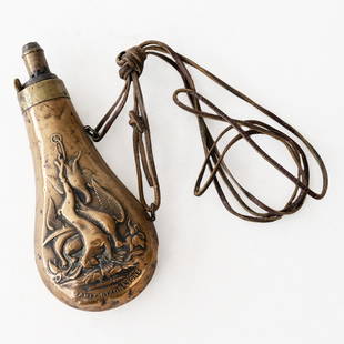 James Dixon & Sons Black Powder Flask