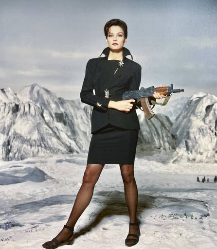 Terry O'Neill, Famke Janssen As Xenia Onatopp, One Of GoldenEye's Central Villains, 1995, - Nov ...