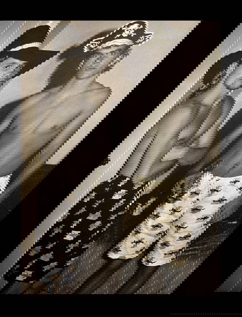 Bruce Weber, Male Model And Boxer, Andy Minsker Auction