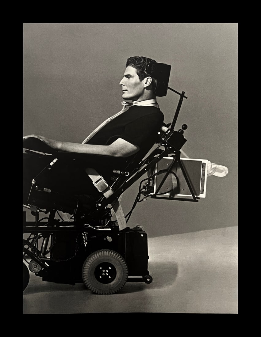 Herb Ritts, Christopher Reeve, Hollywood, 1996 Auction