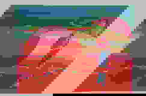 Peter Max, 'new Moon -1990' Signed And Numbered Lithograph Auction