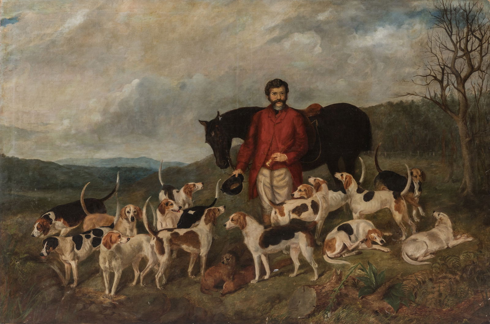 Harrington - Ecole Anglaise Du Xxe Siecle : Portrait De Lord Leconfield ...