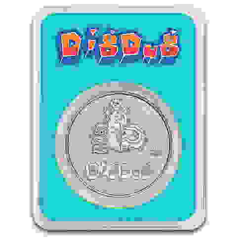 1 Oz Silver Round - Dig Dug 40th Anniversary In Tep Auction