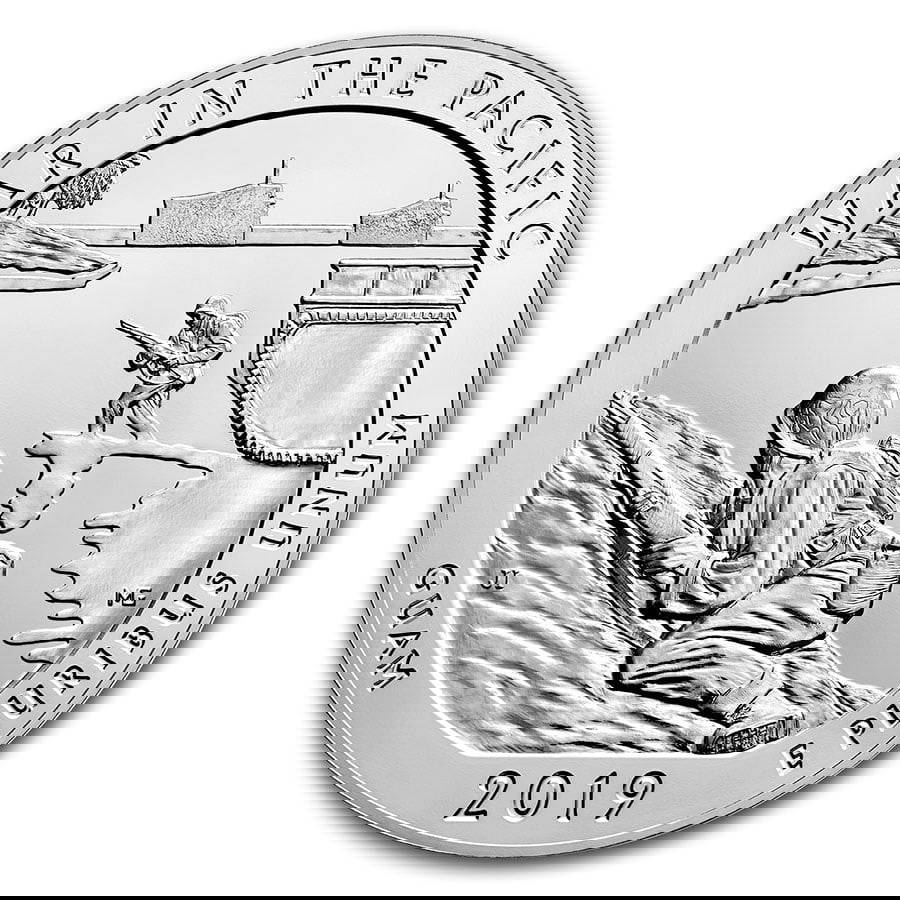 2019-p Atb Quarter War In The Pacific Bu Auction