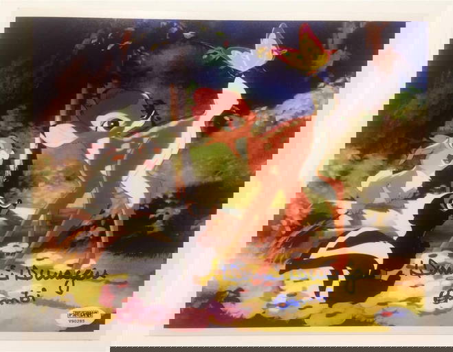 Donnie Dunagan Autograph Voice Of Disneys Bambi Signed 8x10 Photo Psa ...