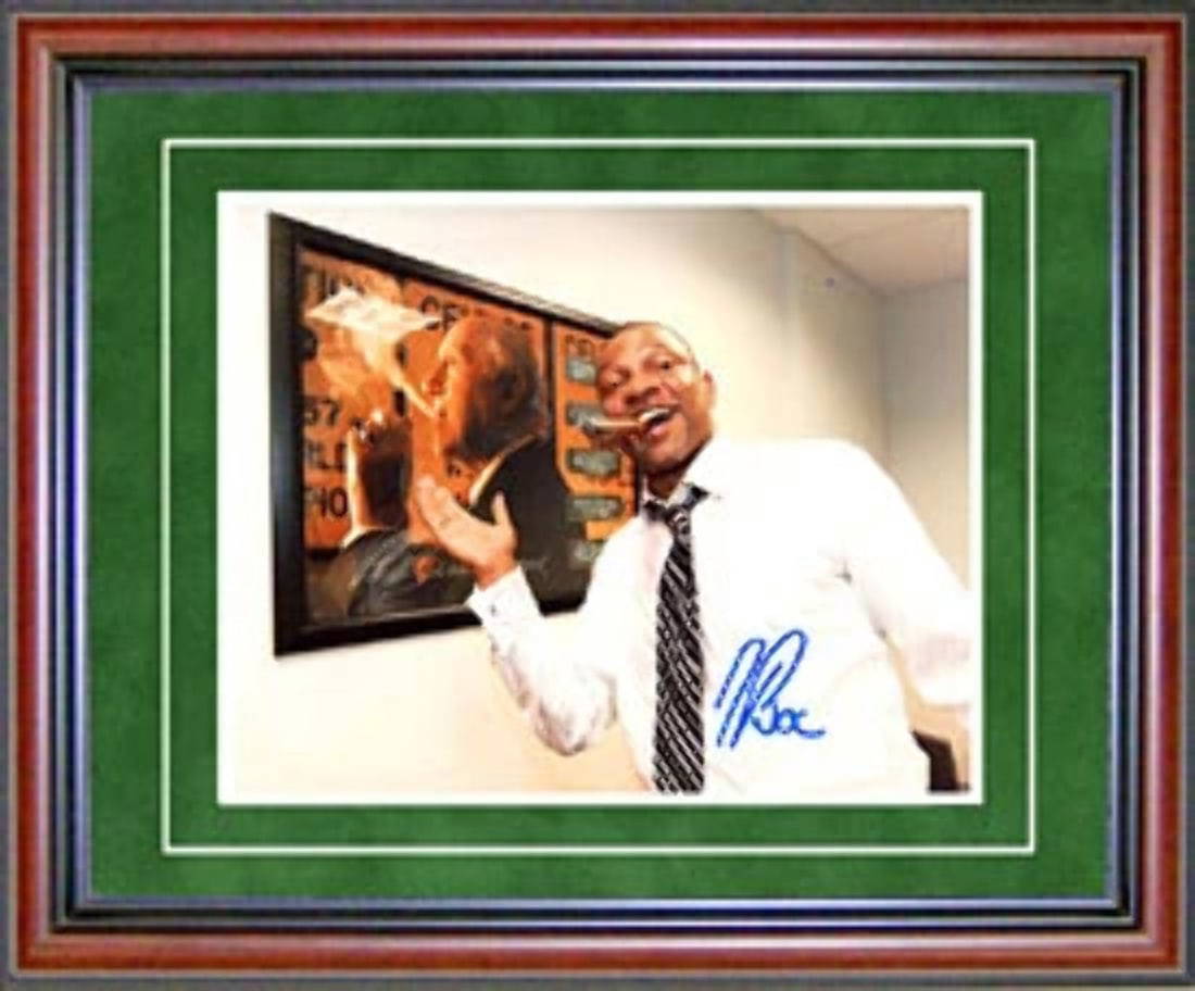 Doc Rivers Autographed / Signed Framed 8x10 Photo Auction