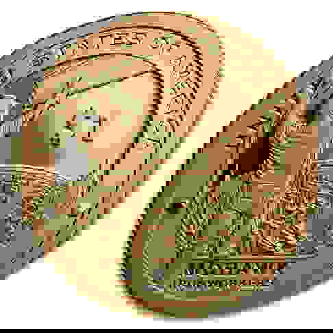 2015-s Native Amer $1 - Mohawk Ironworkers Gem Proof Auction