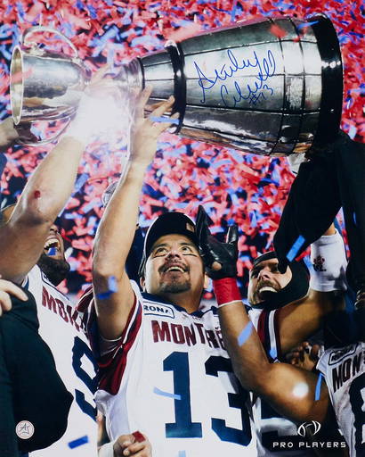 Anthony Calvillo Signed Montreal Alouettes
