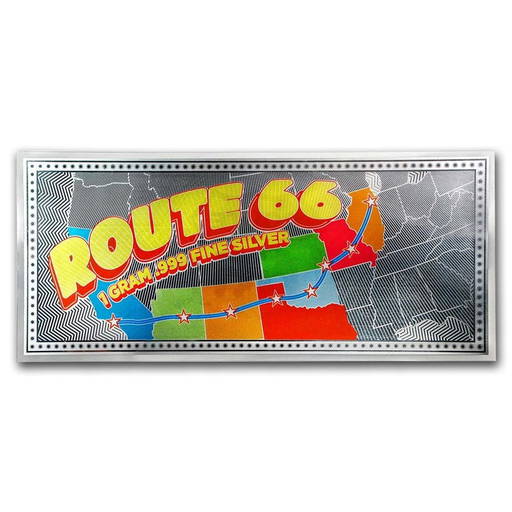 1 Gram Silver Foil Note Route