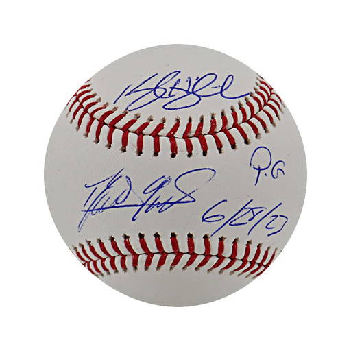 Domingo German And Kyle Higashioka New