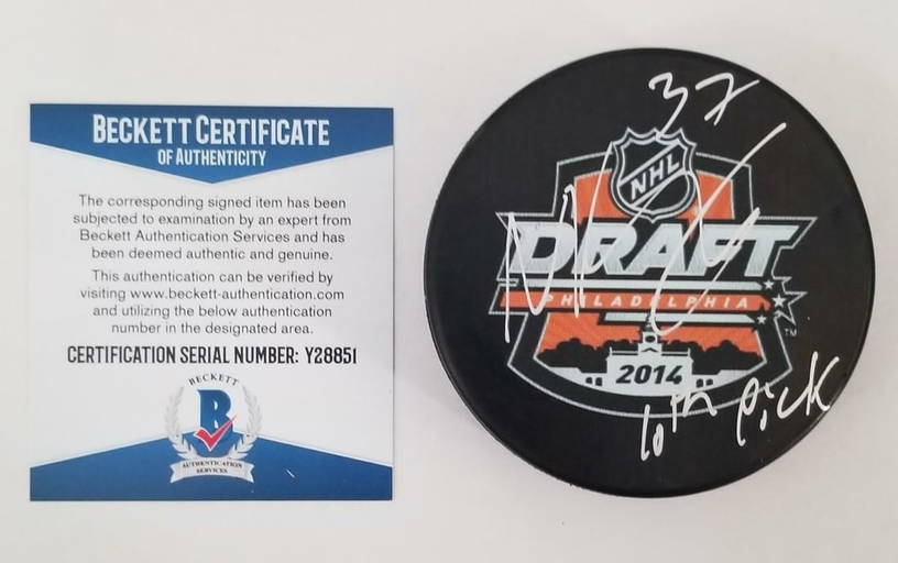 Nick Ritchie Signed "10th Pick"