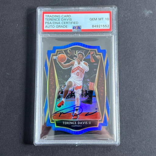 2021 Panini #125 Terrance Davis Signed