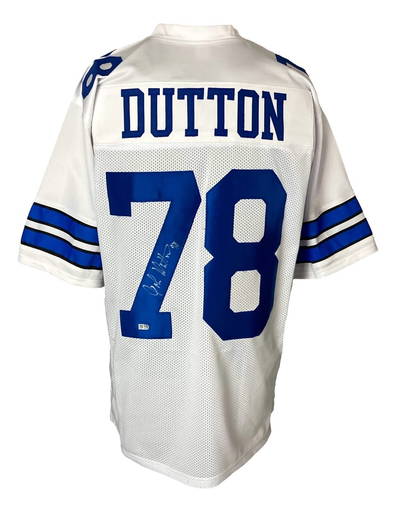 John Dutton Dallas Signed White