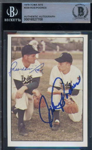 Preacher Roe Johnny Podres Beckett