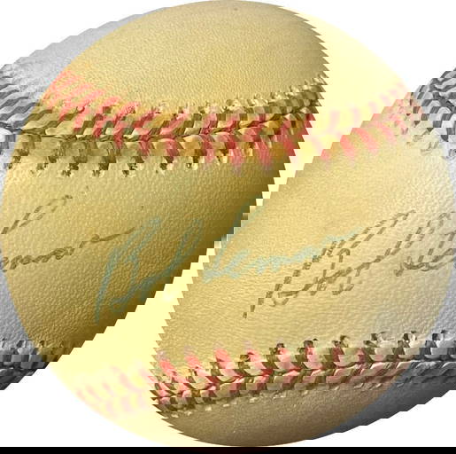 Bob Lemon Signed Roal Rawlings