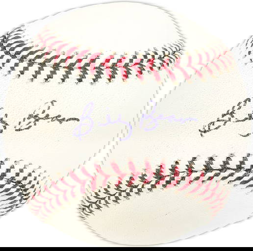 Billy Bean Autographed Mlb Baseball