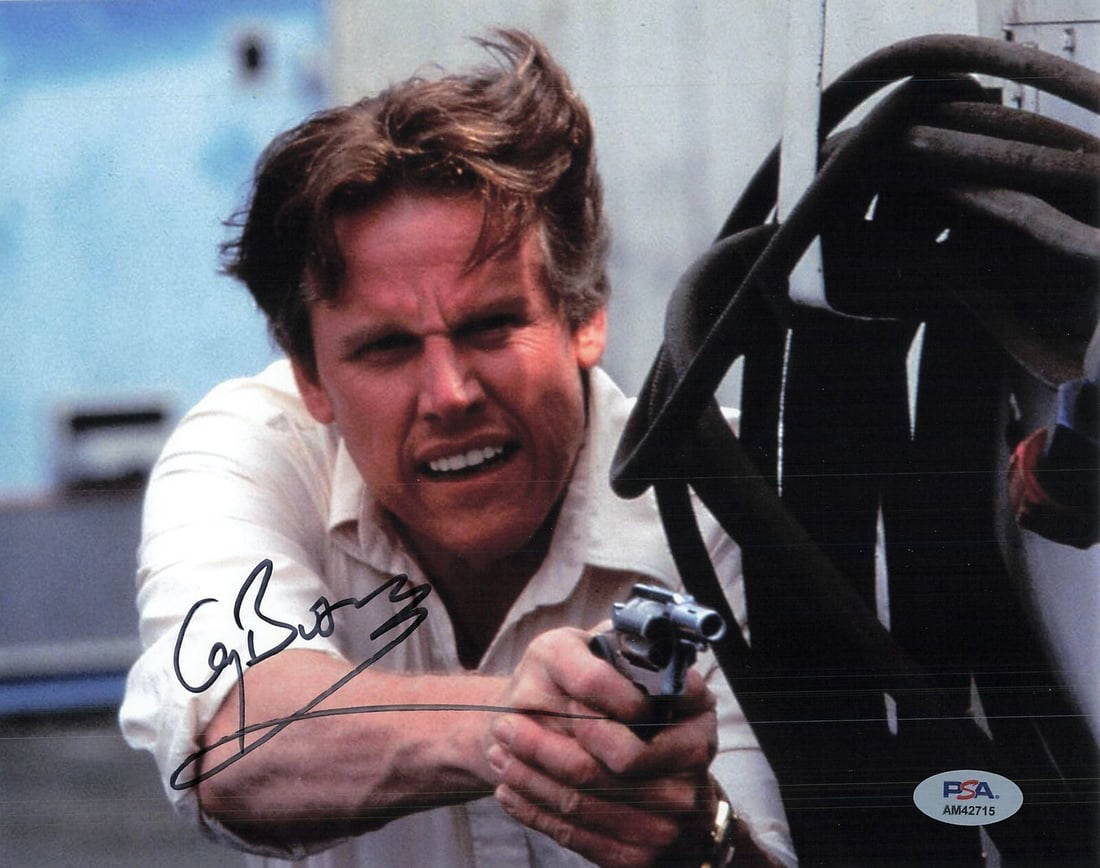 Gary Busey Signed 8x10 Photo Auction