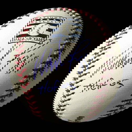 Wade Boggs Autographed Official Major League Hall Of Fame Baseball (jsa) Hof Ins