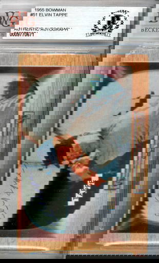 Elvin "el" Tappe Autographed Signed