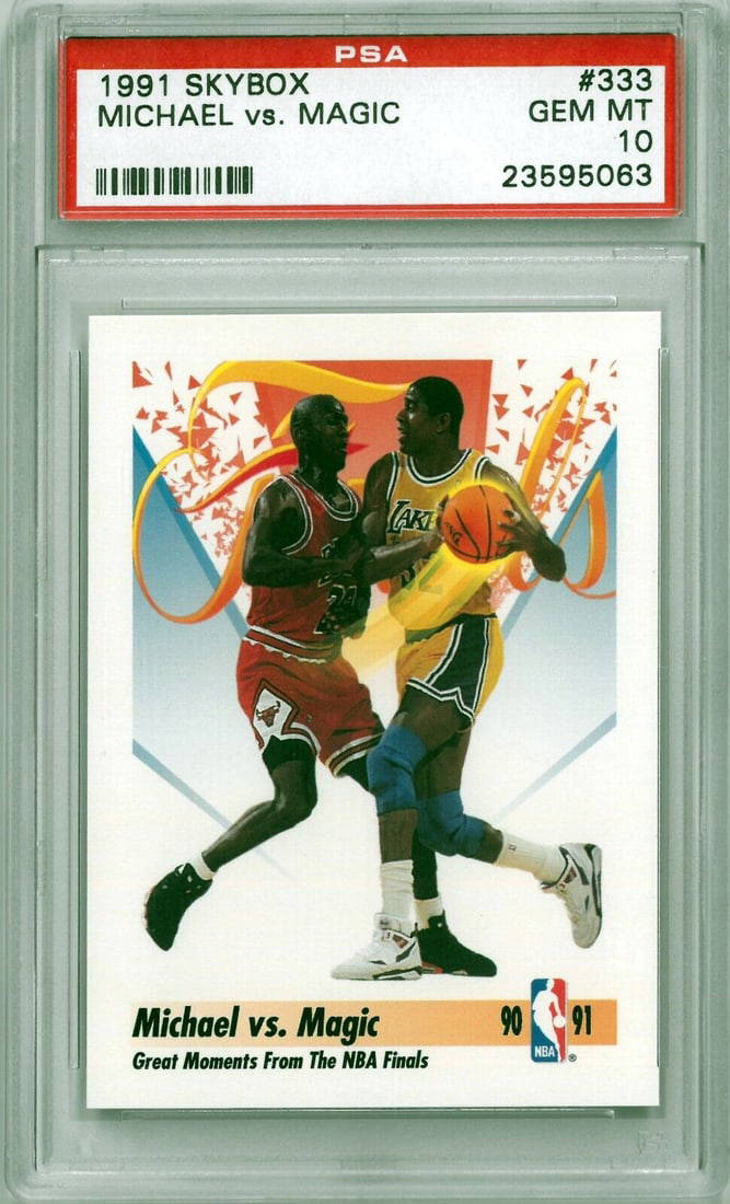 Michael Jordan Vs Magic Johnson Auction