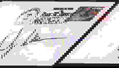 Wesley Walker Signed 1997 First Auction