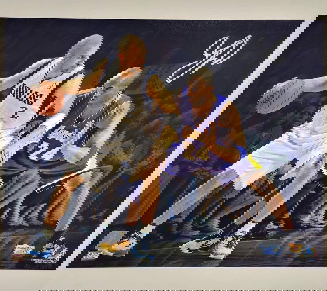 Jason Kidd Autograph Signed 11x14 Auction