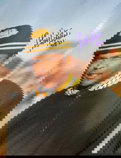 Bob Jeter Autographed 8x10 Football