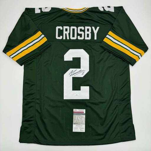Autographed/signed Mason Crosby Green Bay
