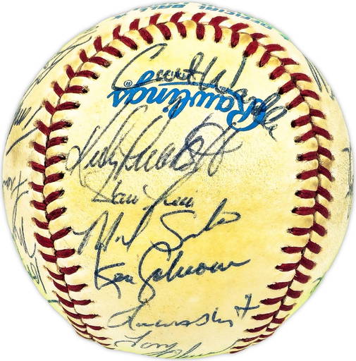 1985 Twins Autographed Al Baseball
