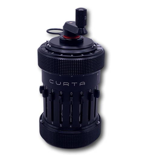 Curta Type 1 Mechanical Calculator Serial Number 54416 (#0221) on Oct ...