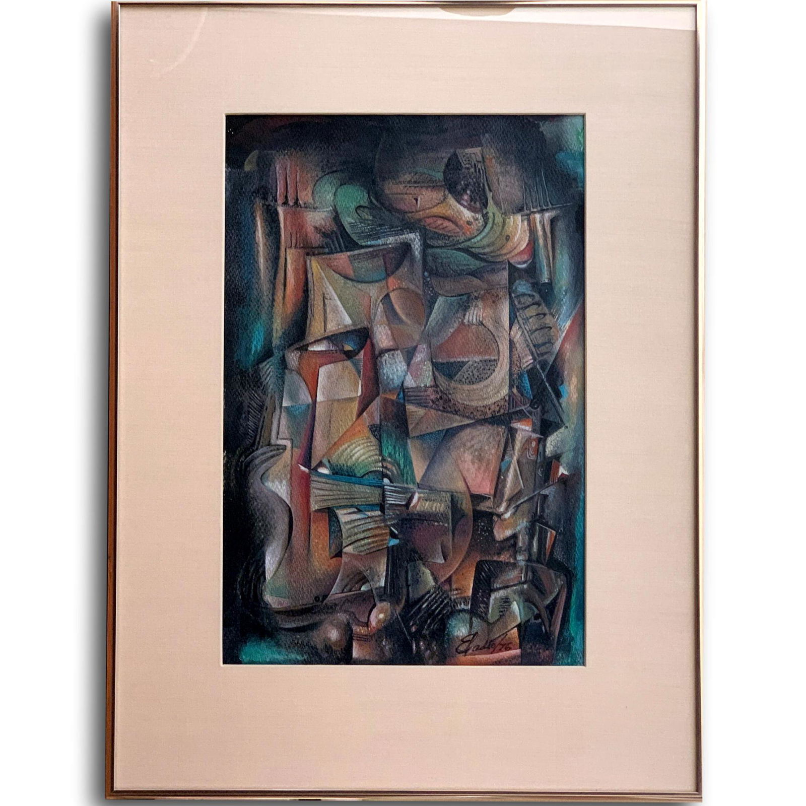 Eladio Gonzalez (b. 1937) Cuban Modernist, 20th Century, Untitled, 1976 ...