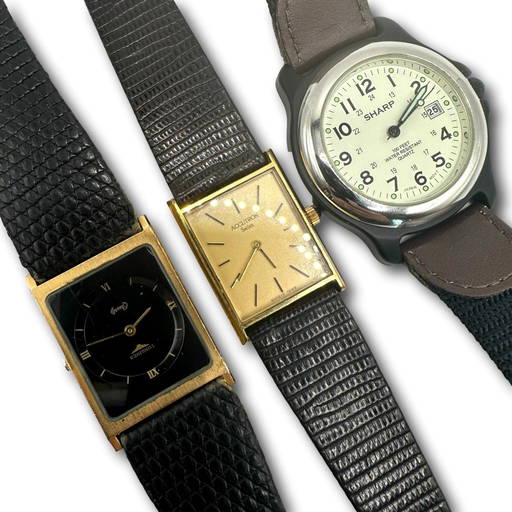 Bulova, Longines, & Sharp Watch Lot